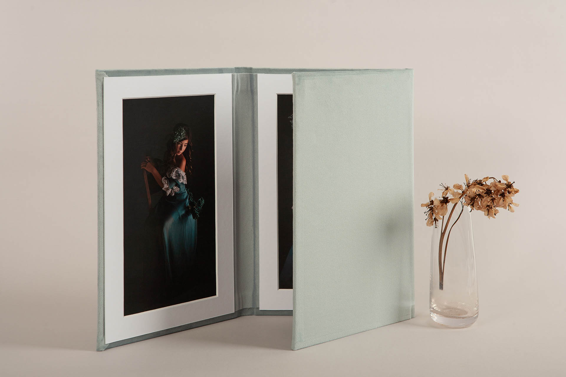 Matted Folio Triplex [Comunión] - Floricolor